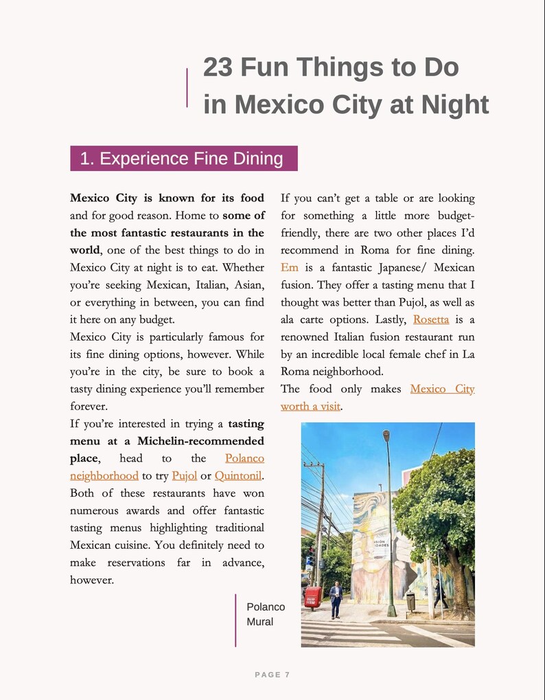 Mexico City at Night: Fun Things to Do + Safety, and More Tips From a ...