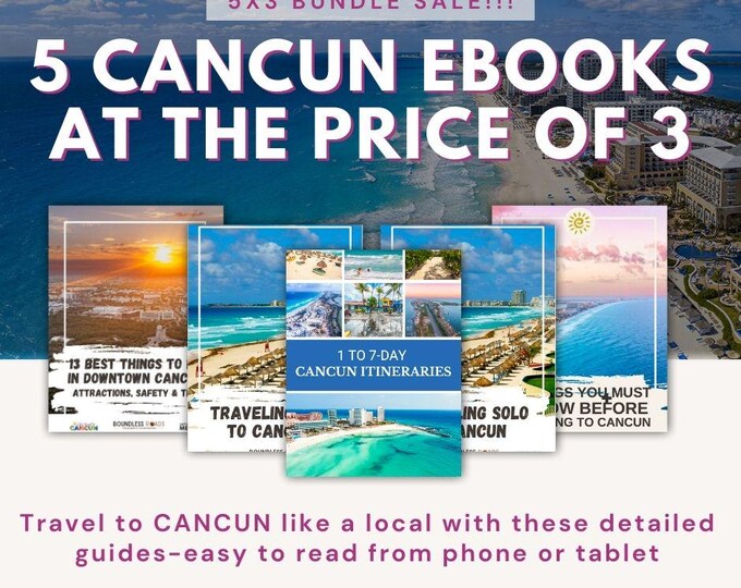 Cancun Guide - Etsy