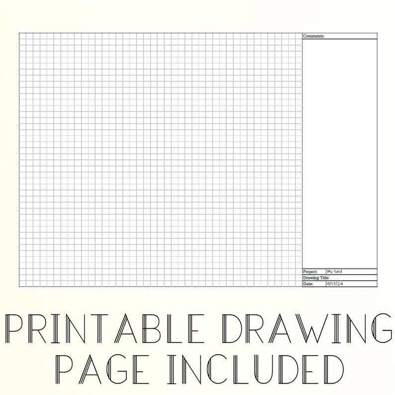 Easy Landscape Budget Plan Excel Template - Etsy