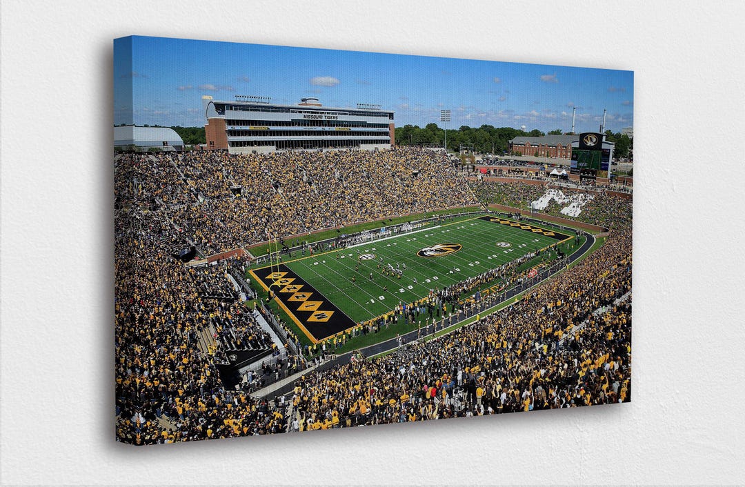 Faurot Field at Memorial Stadium Canvas Wall Art Poster, Canvas Prints ...