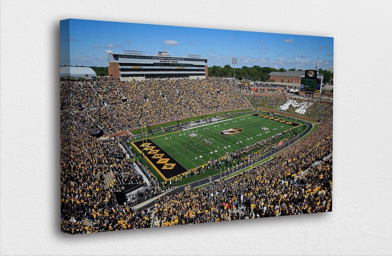 Faurot Field at Memorial Stadium Canvas Wall Art Poster, Canvas Prints ...