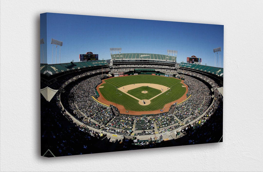 Oakland Coliseum Canvas Wall Art | Poster, Canvas Prints for Home ...