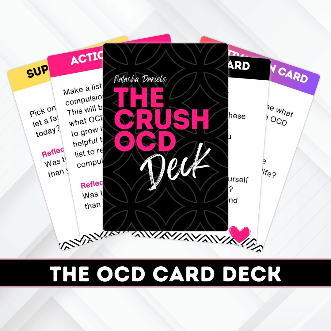 OCD Card Deck: CBT Therapy, Mental Health Tool - Etsy