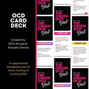 OCD Card Deck: CBT Therapy, Mental Health Tool - Etsy