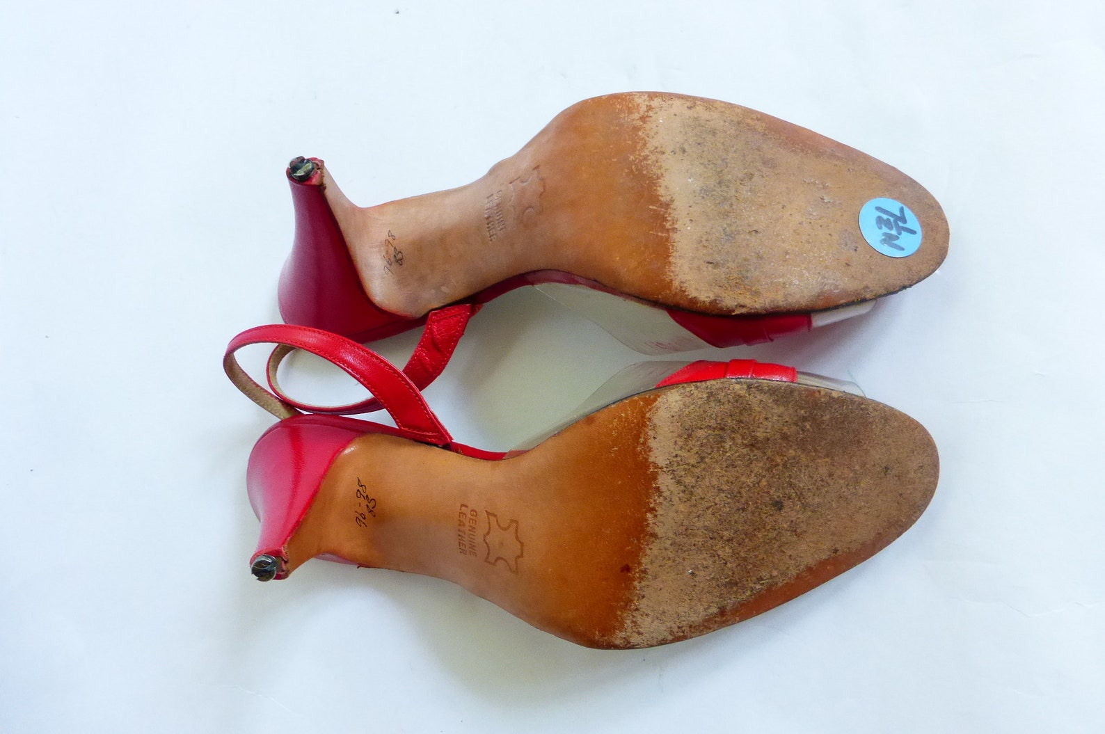 80s Vtg Clear Vinyl & Red Leather Slingback Shoes High Heel - Etsy