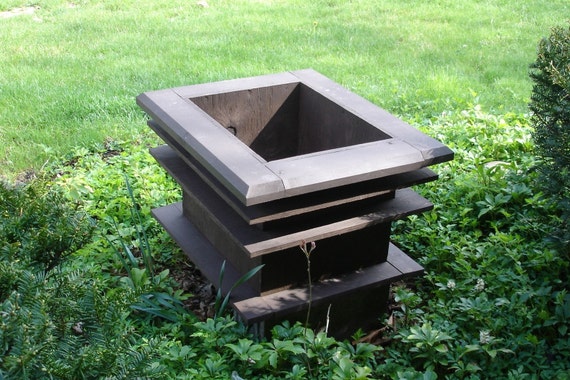 DIY Craftsman Style Planter Box Woodworking Plan - Etsy