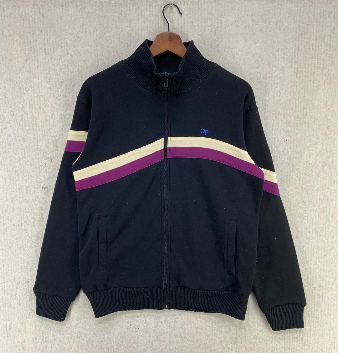 Ocean Pacific Sweater Full Zip Double Pocket Size L - Etsy