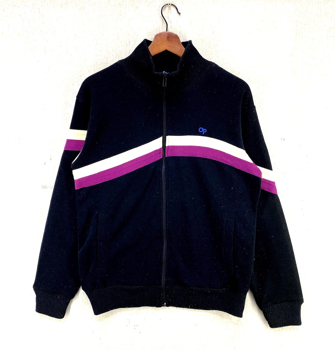 Ocean Pacific Sweater Full Zip Double Pocket Size Large - Etsy