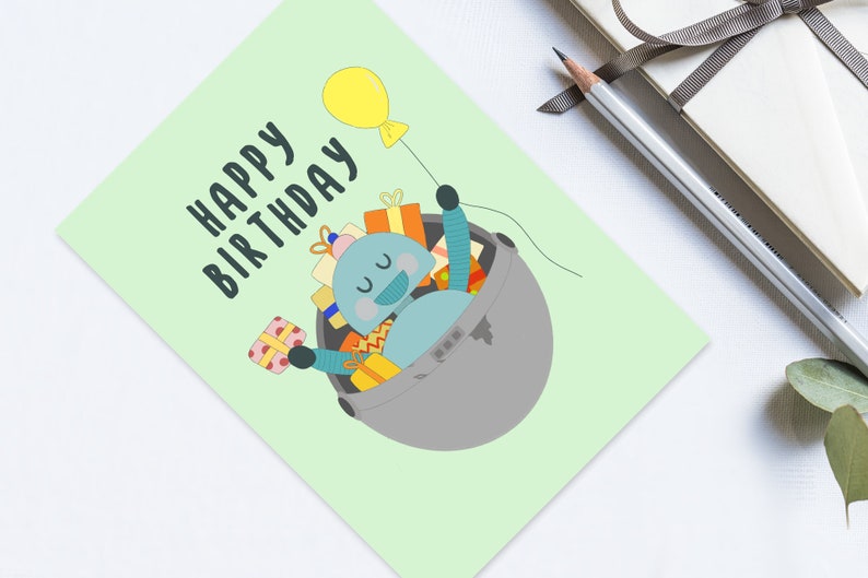 Kids Birthday Cards Cute Birthday Card Boy Birthday Card - Etsy