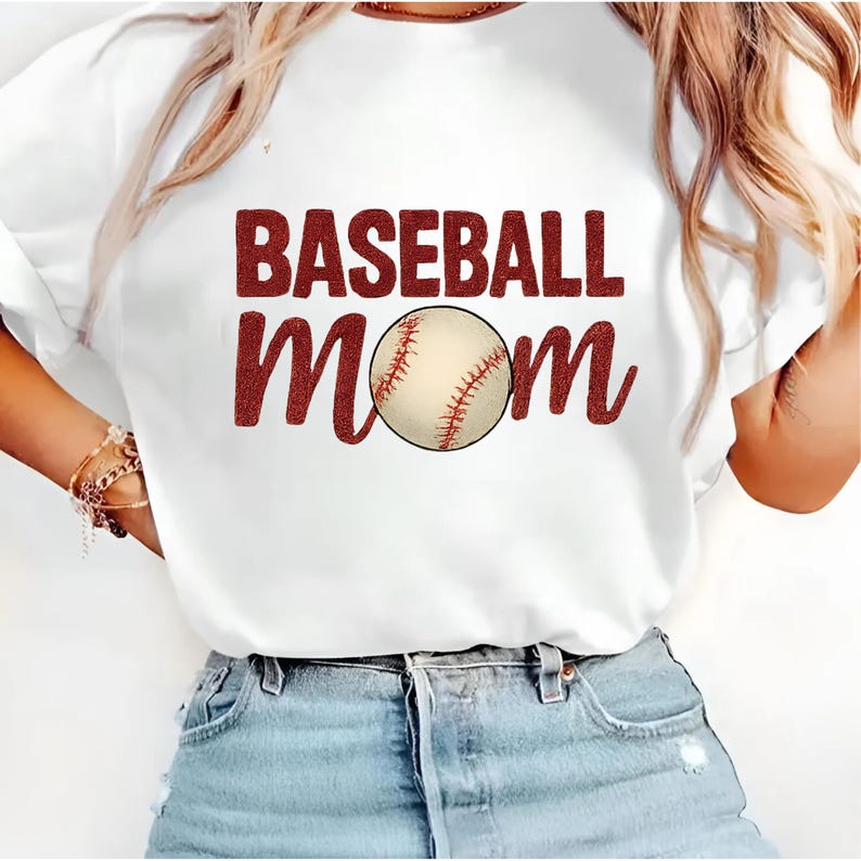 Baseball Mom PNG Bundle: Sublimation Designs for Game Day (digital ...