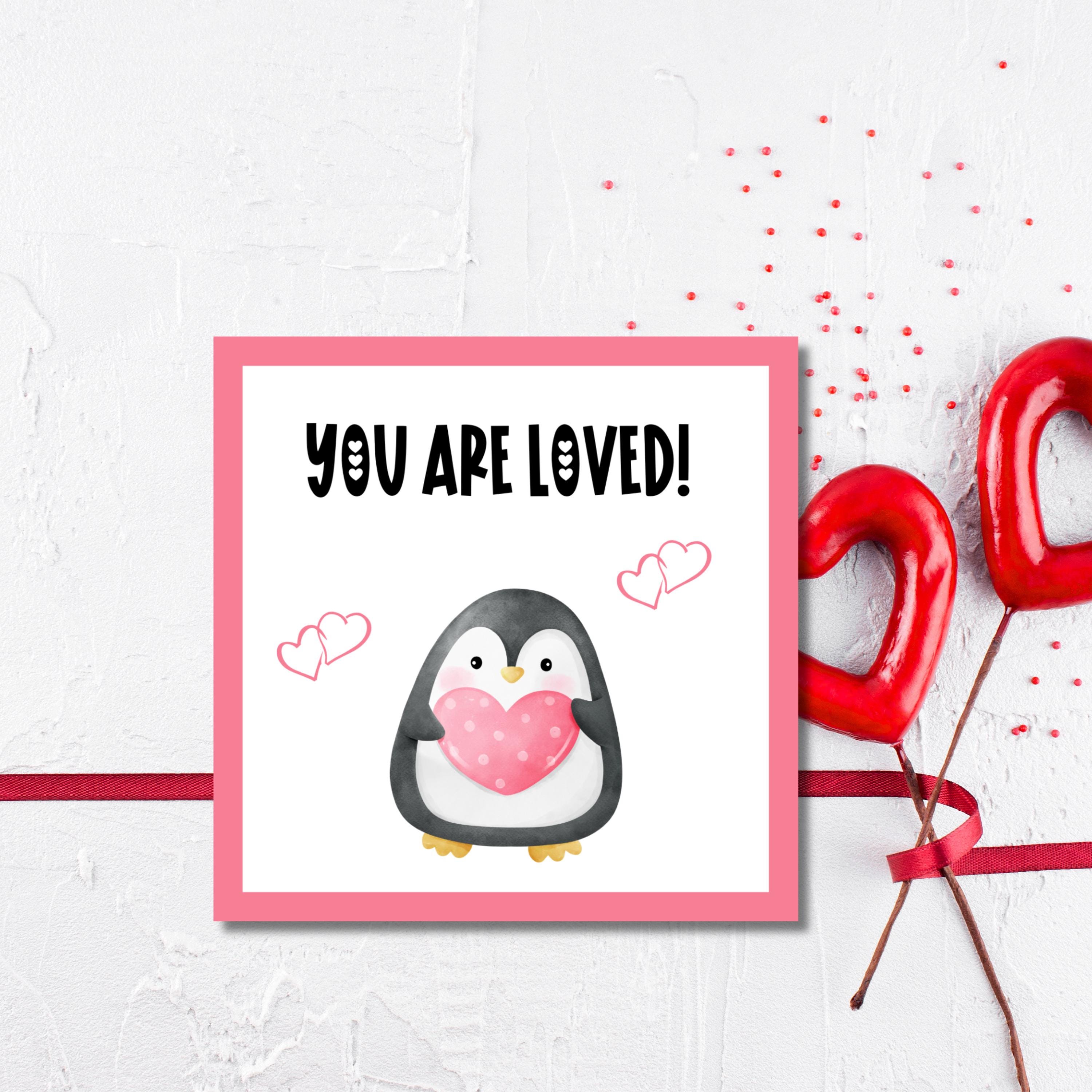 Affirmation Cards for Kids Printable Valentine Cards Positive ...