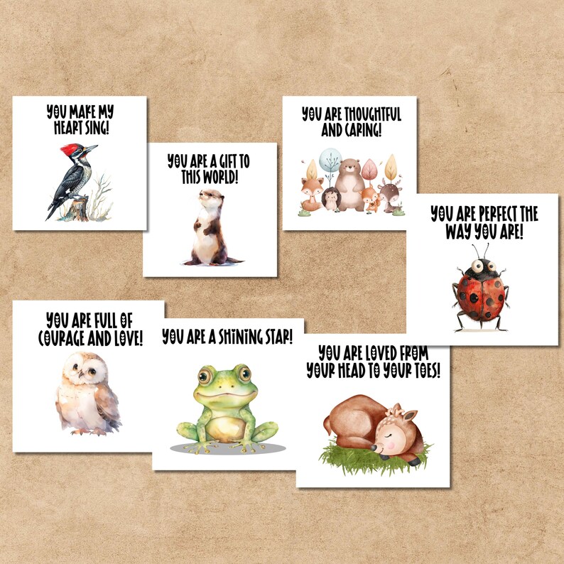 Affirmation Cards for Kids Printable Cards Positive Affirmation Cards ...