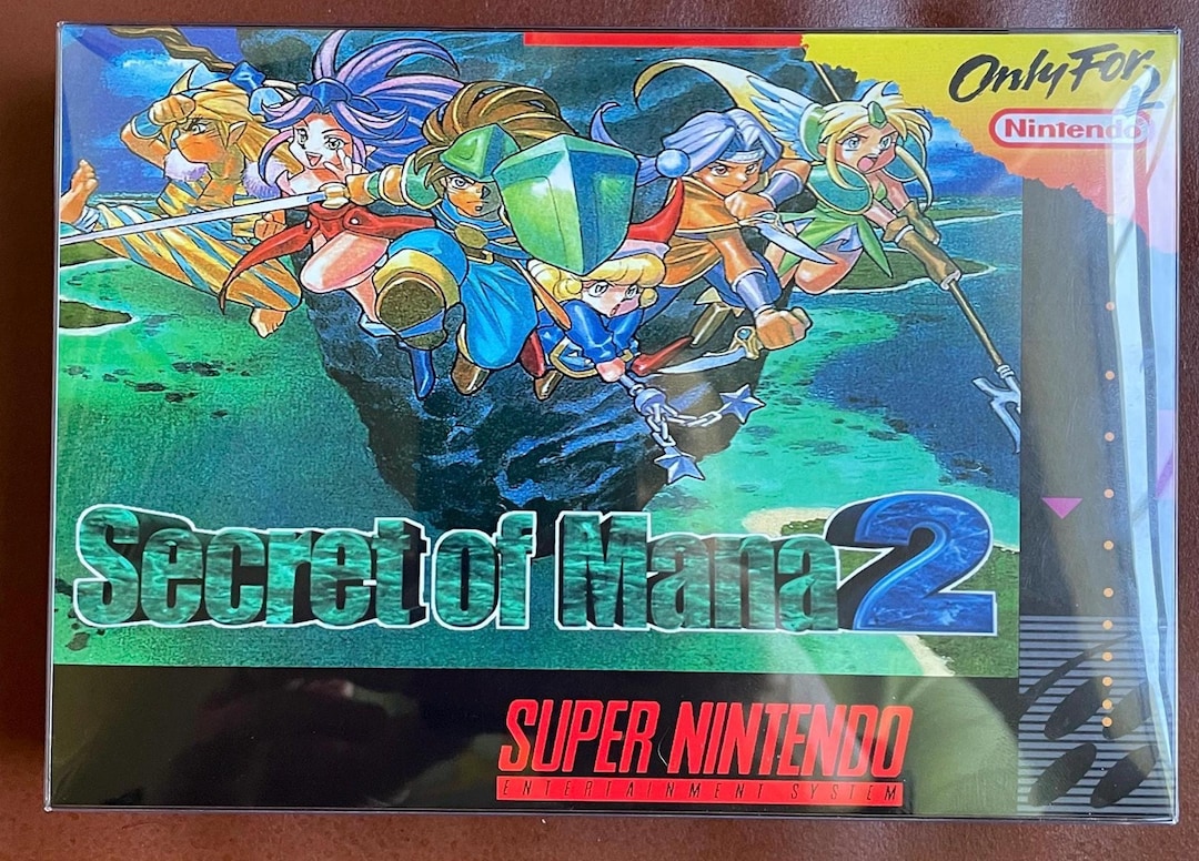 Super Nintendo Secret of Mana 2 Unplayed Sealed - Etsy