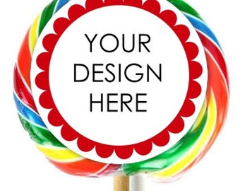 Lollipop labels | Etsy