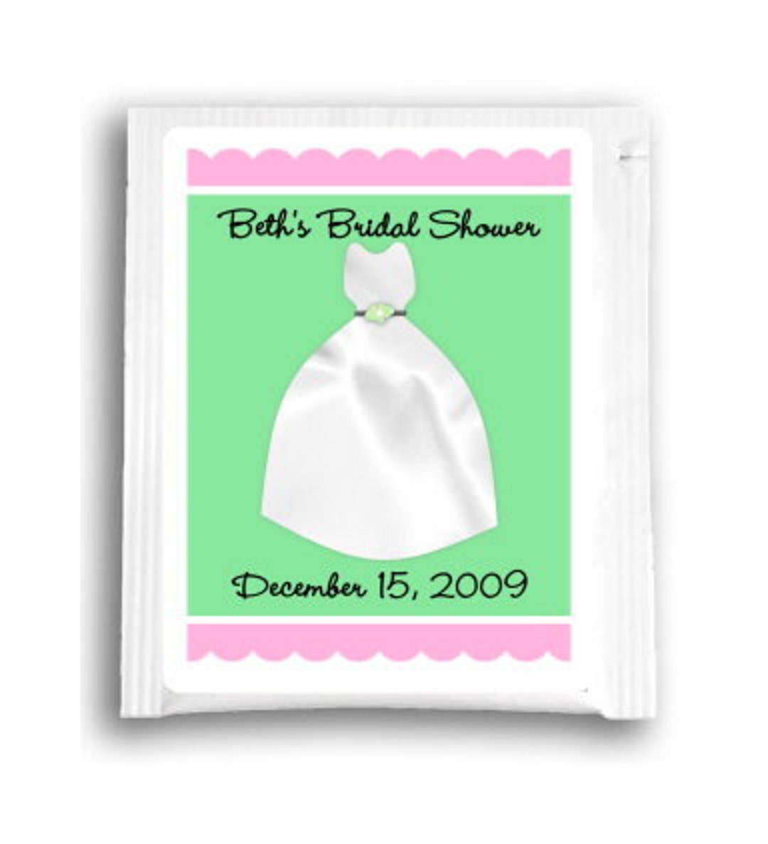 Tea Bag Favors, Custom Tea Bag Labels, Customized Tea Favors for ...