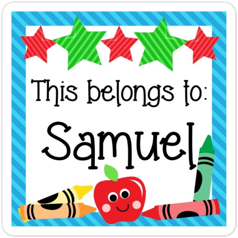 This Belongs to Stickers - Etsy