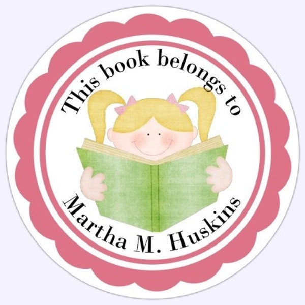 Personalized Bookplates Children - Etsy