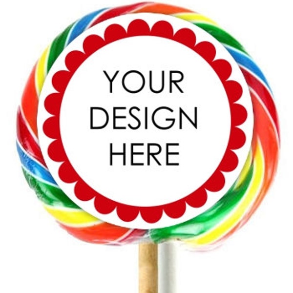 Lollipop Stickers - Etsy