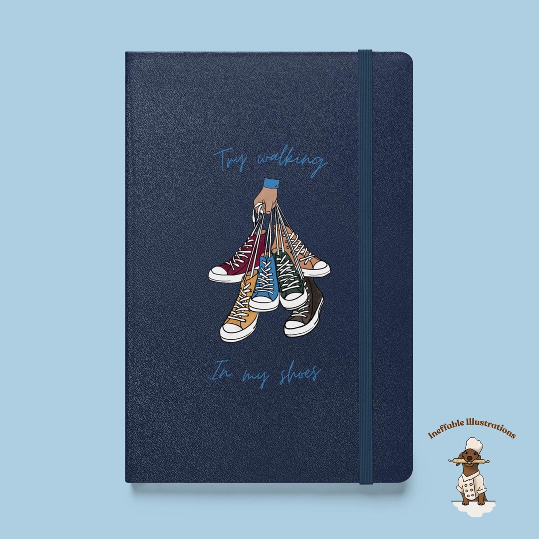 Hand-drawn Shoes Illustration Hardcover Notebook: Inspirational Gift - Etsy