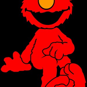 3D Elmo/sesame Character Foam Cut Out (1ft - 3ft Long) - Etsy