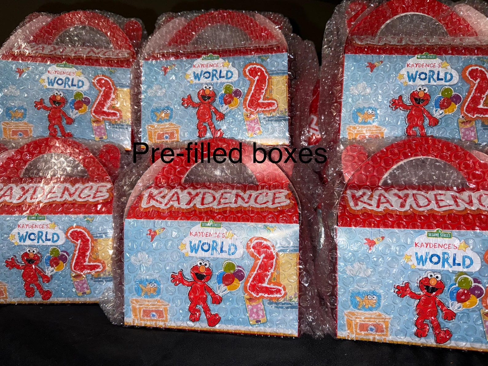 Custom Elmo 3D Party Box - Etsy
