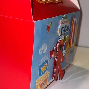 Custom Elmo 3D Party Box - Etsy