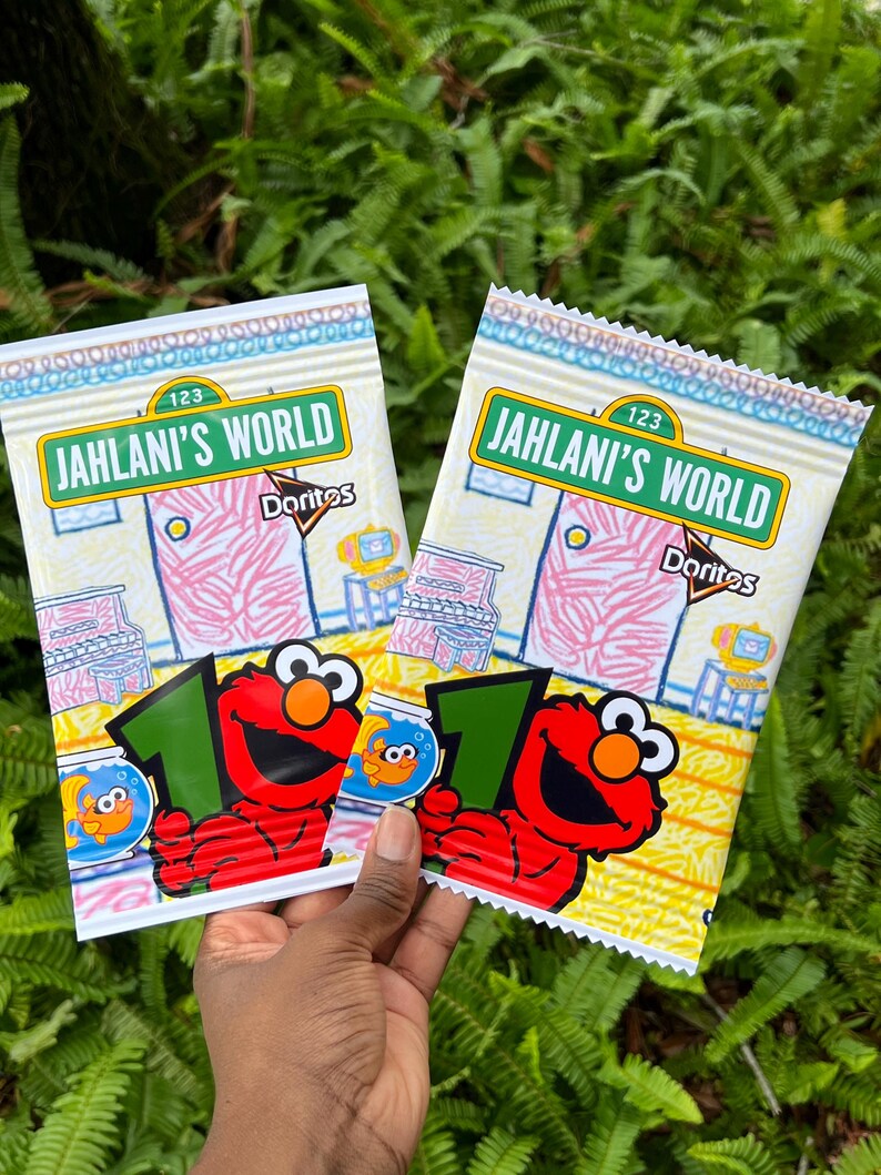 Custom Party Favor Chip Bags - Etsy