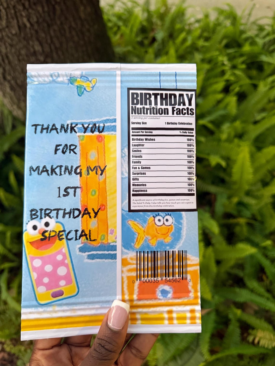 Custom Party Favor Chip Bags - Etsy