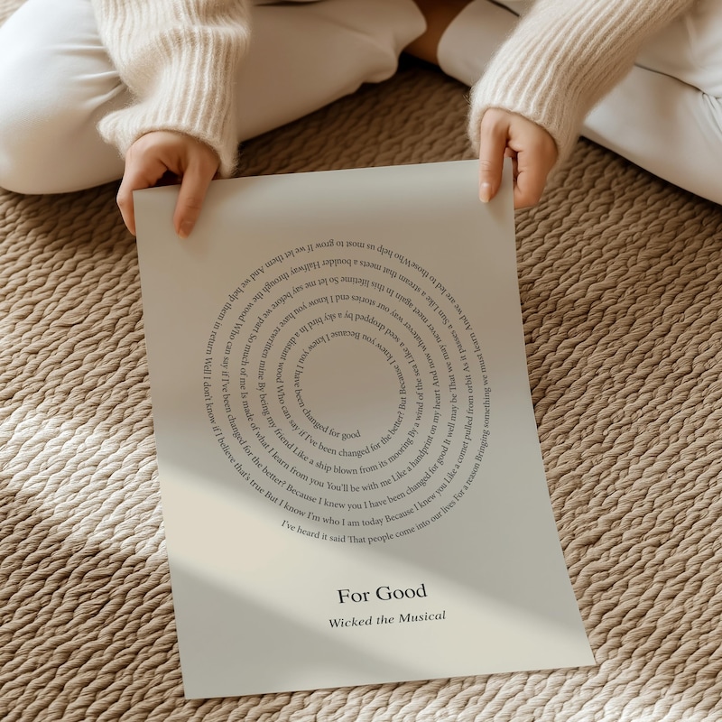 Changed for Good Artwork - Etsy