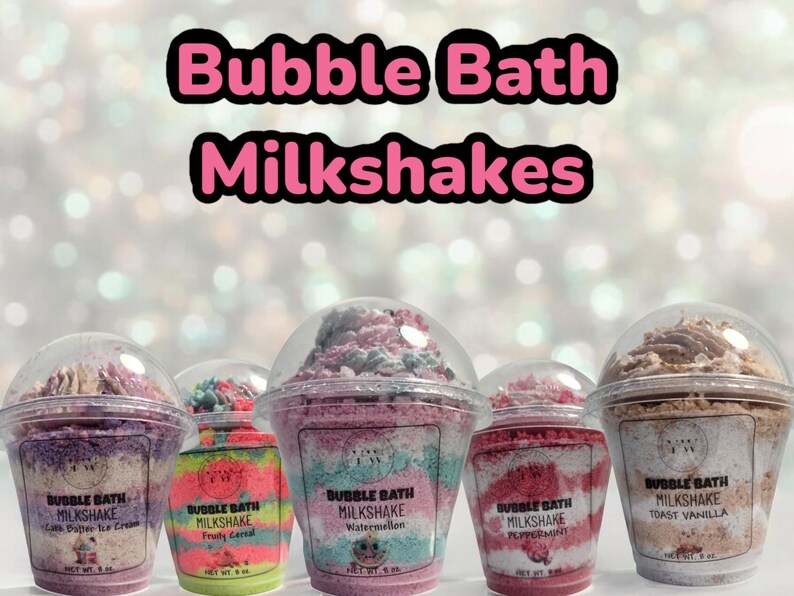 Bubble Bath Milkshakes - Etsy