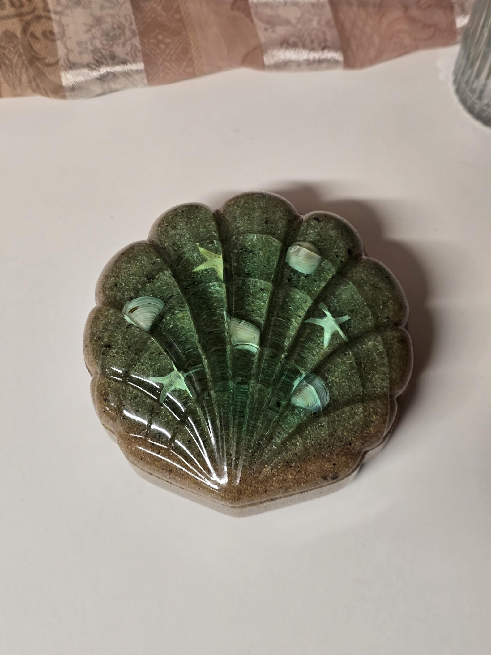 Beach Bum Clam Shell Jewelry Box, Summer Vibes, Beach Decor, Summer ...