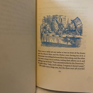 Alice’s Adventures in Wonderland Book - Etsy