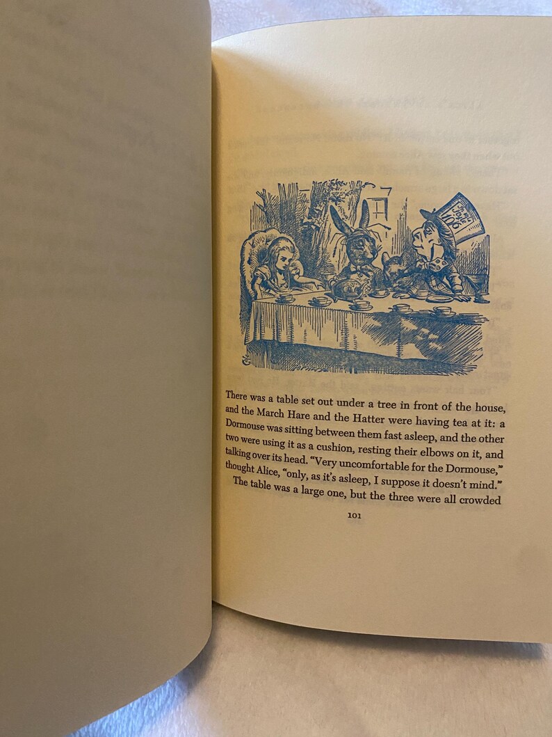 Alice’s Adventures in Wonderland Book - Etsy