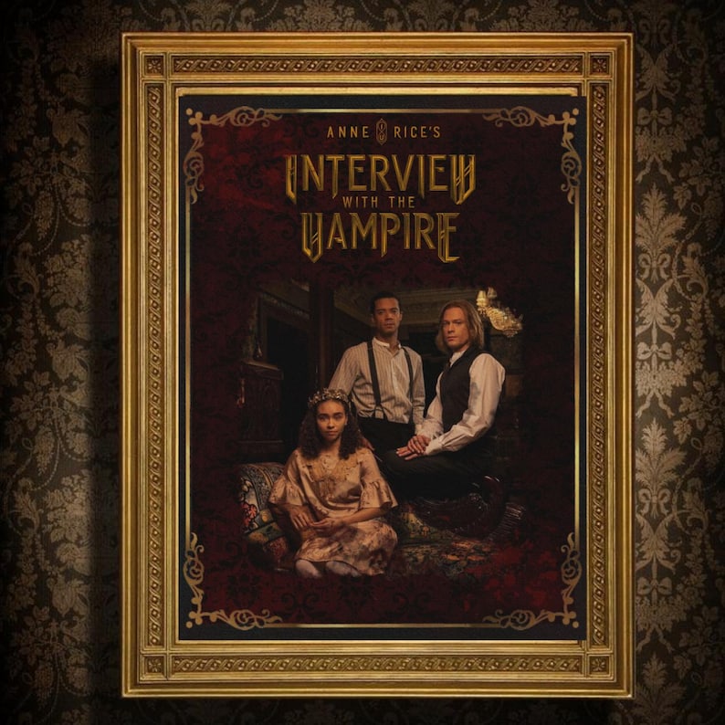 Interview With the Vampire-poster - Etsy
