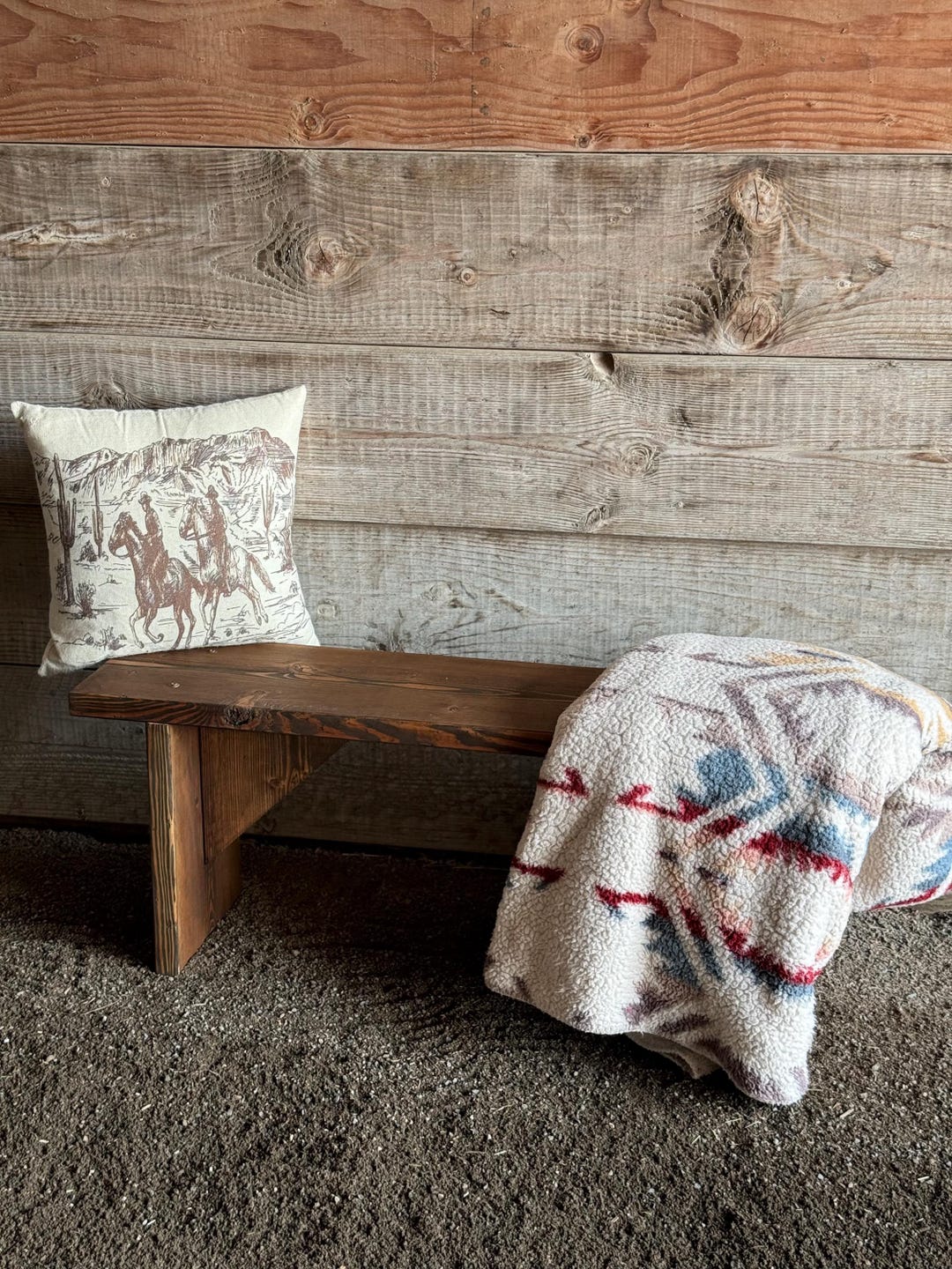 Rustic Reclaimed Wood Entryway Bench - Etsy