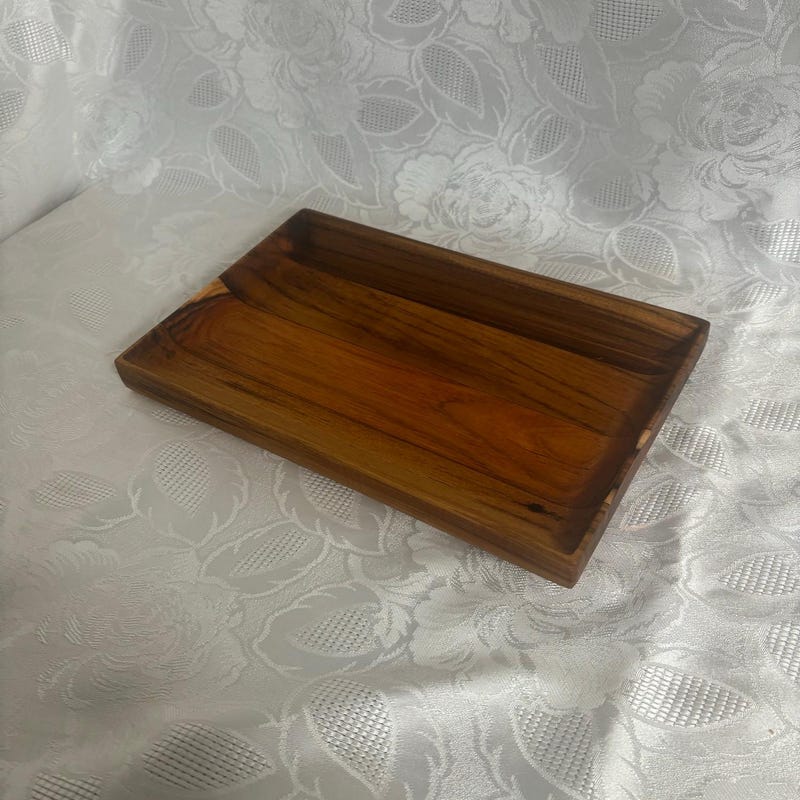 Teak Serving Tray - Etsy