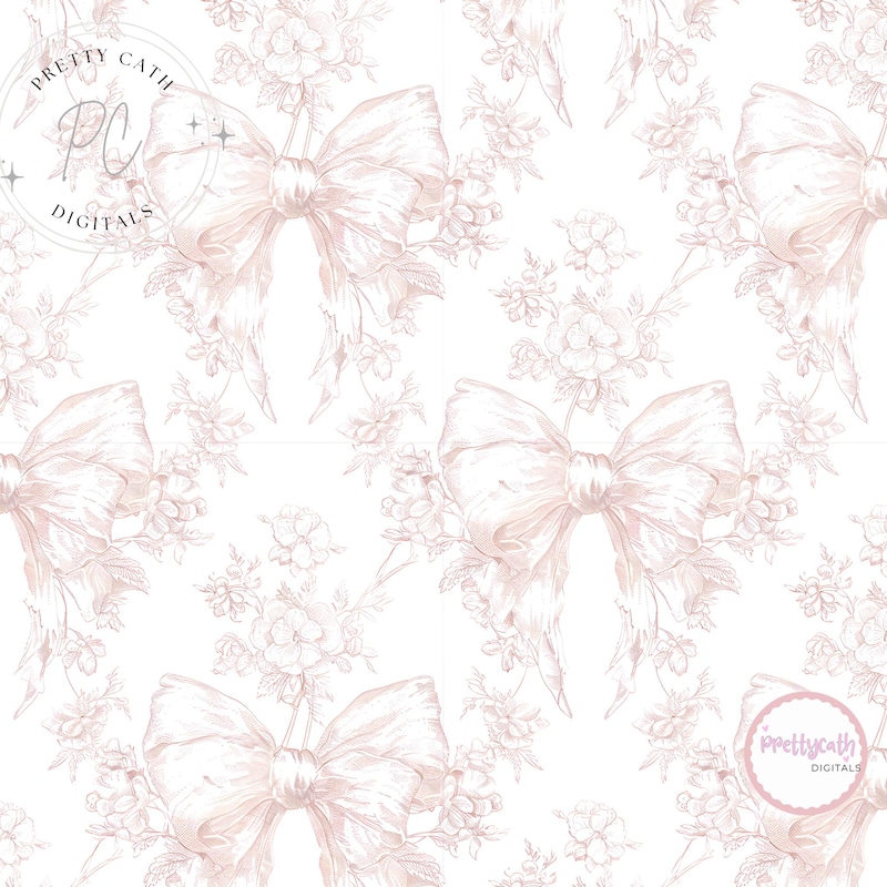 Coquette Aesthetic Wallpaper - Etsy