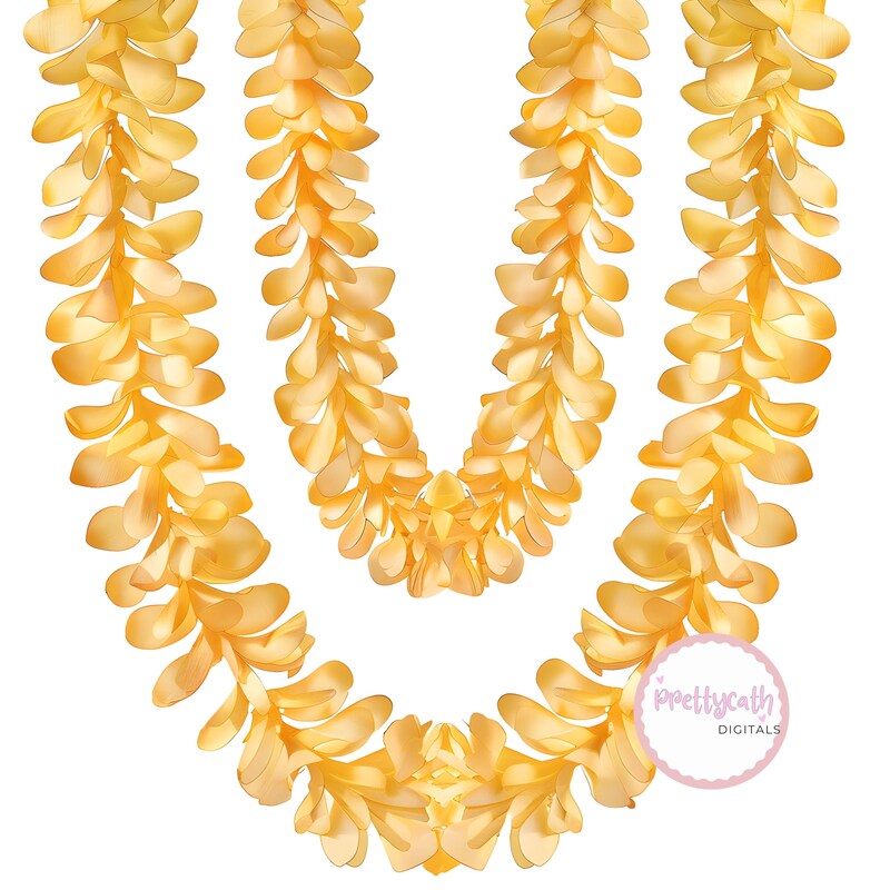 Hawaiian Flower Necklaces - Etsy