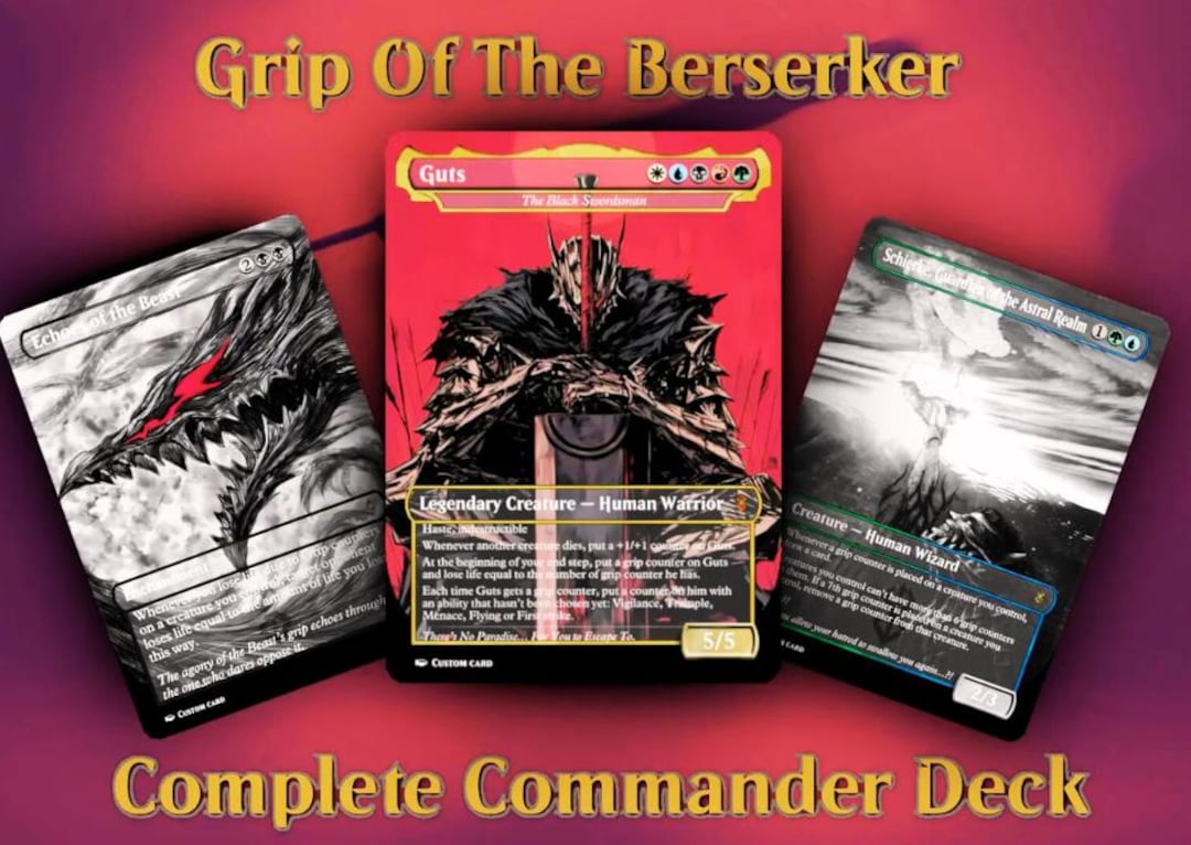 Custom Guts Voltron MTG Deck – Unique Proxy Cards - Etsy