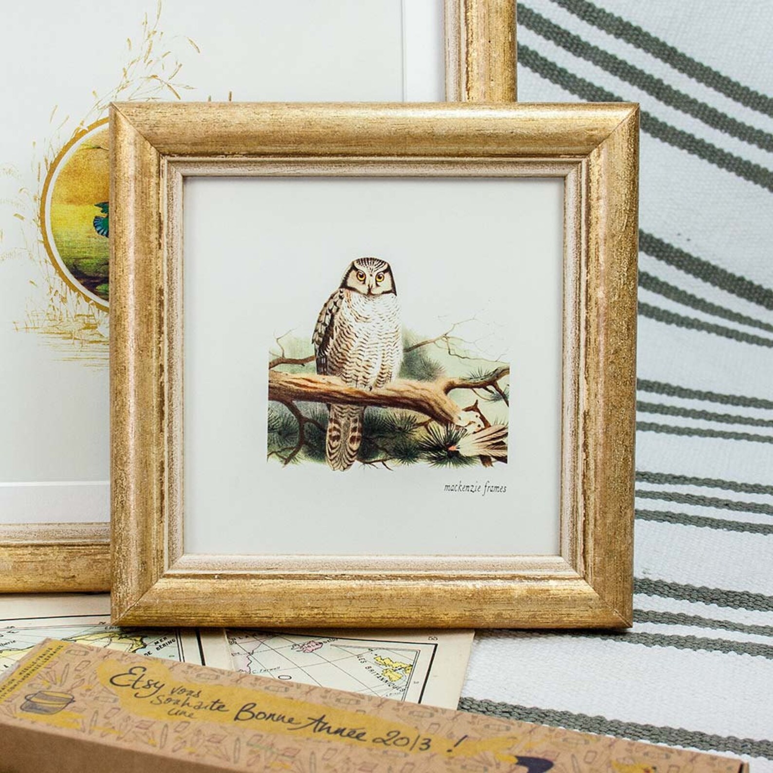 5x5 Inch Square Simple Cottage-style Rounded Bead Profile | Etsy