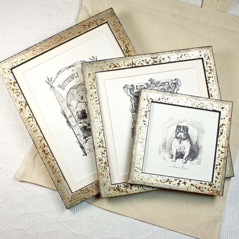 5x5 Inch Antiqued-silver Photo Frame Wedding/bridesmaids - Etsy