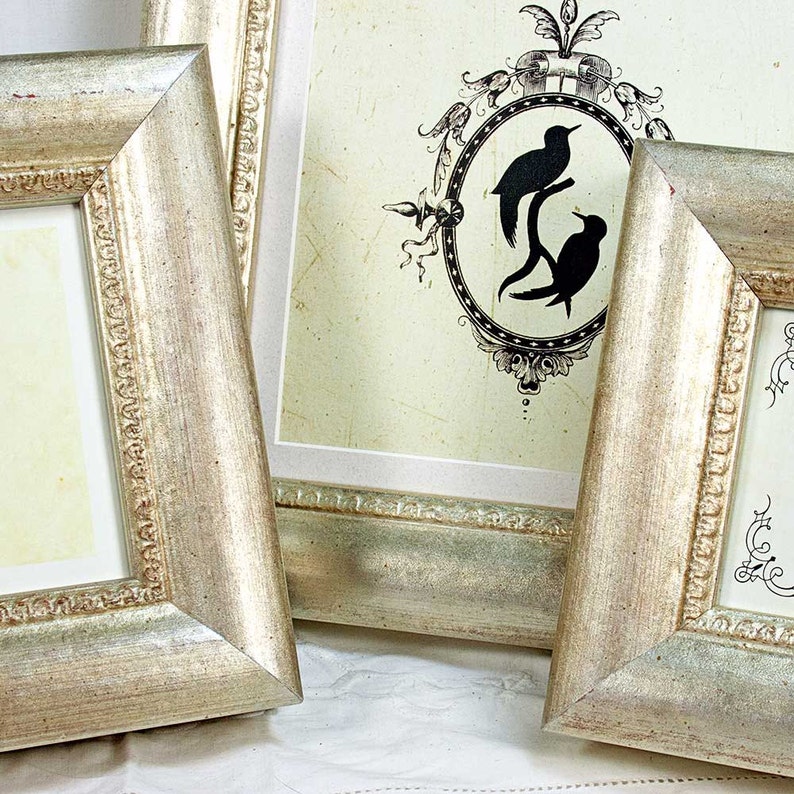 5x5 Inch Old Silver Chunky Style Photo Frame/square Frame/5x5 | Etsy