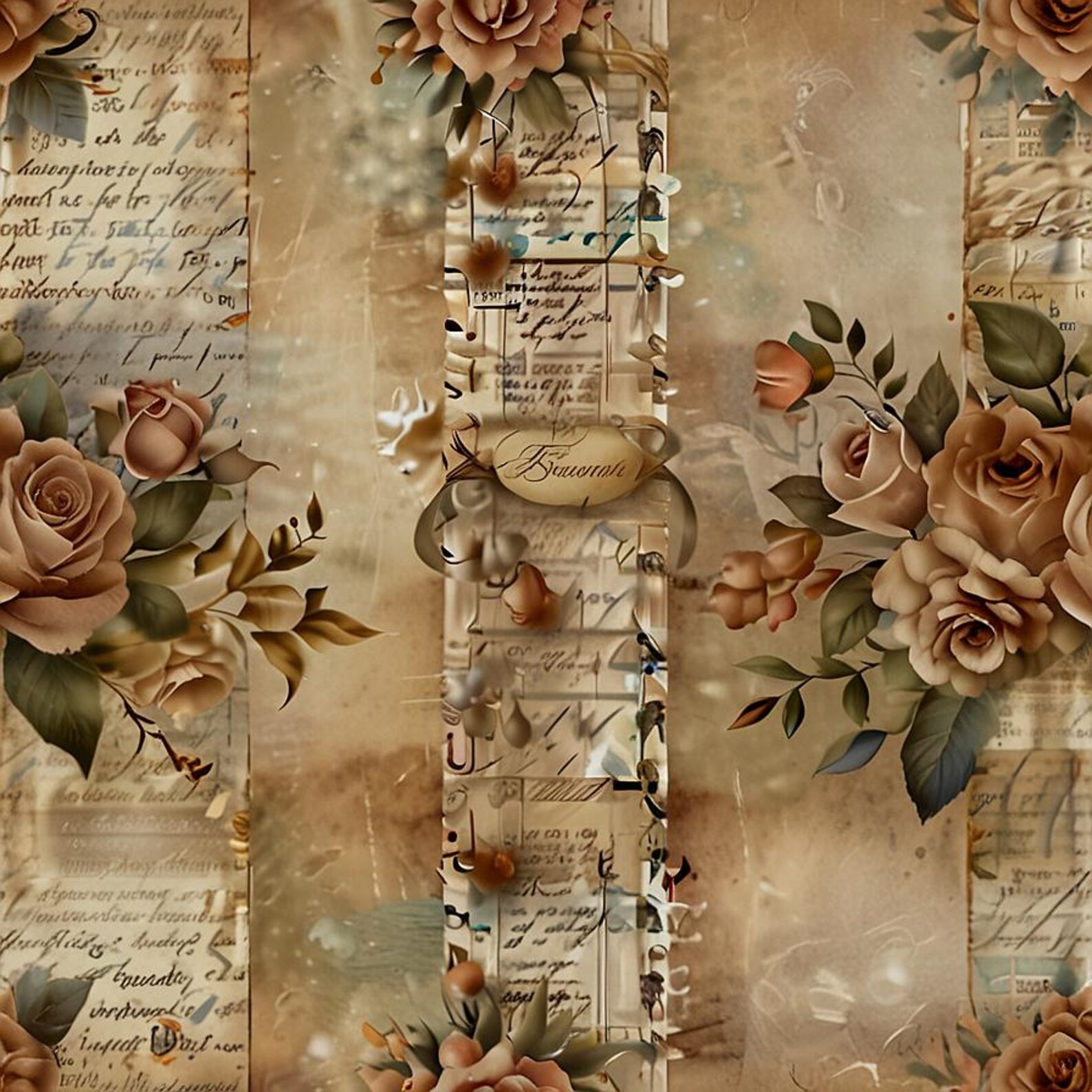 Vintage/victorian Scrapbook Pages - Etsy