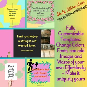 Motivational Masterpieces: 100 Editable Quote Designs Inspiring ...