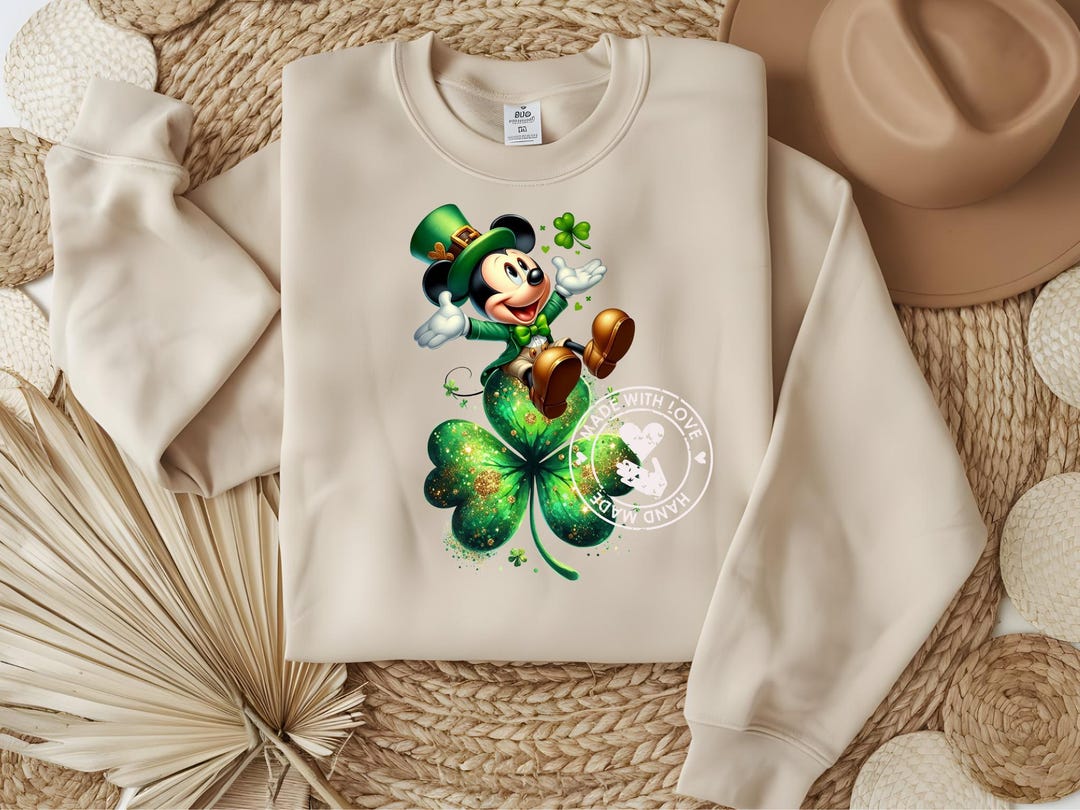 St. Patrick's Day Mouse PNG - Etsy
