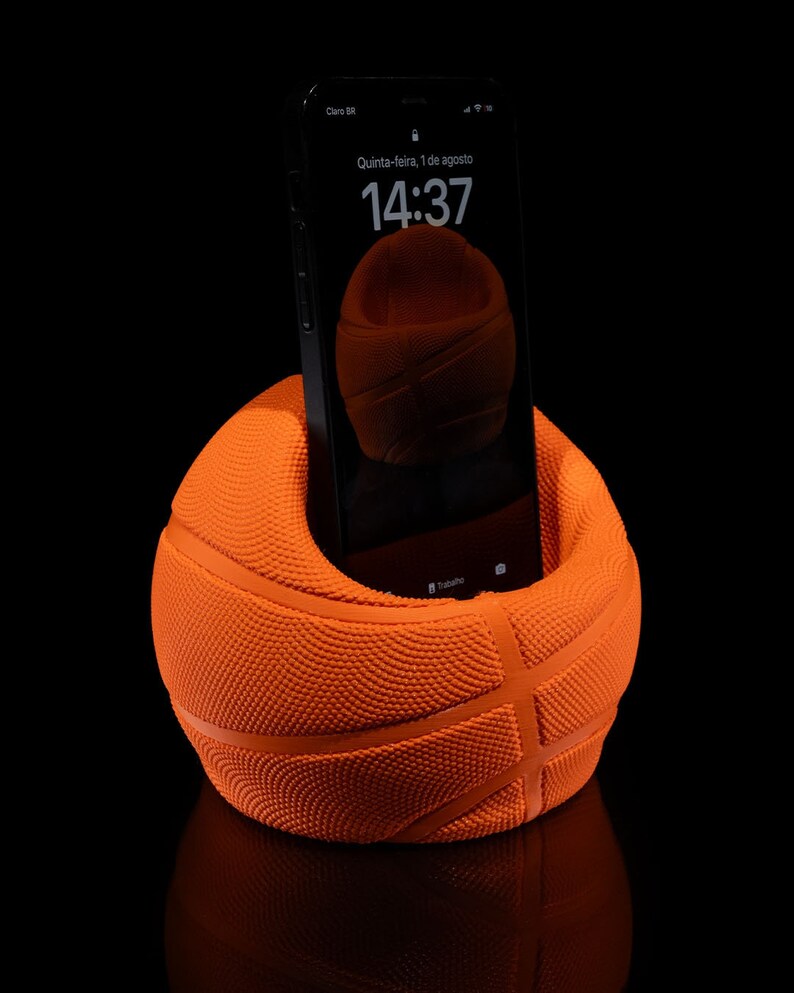 Basketball Phone Holder - Etsy