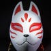 Kitsune Mask – 3D Printed Japanese Fox Spirit Mask, Eco-friendly ...