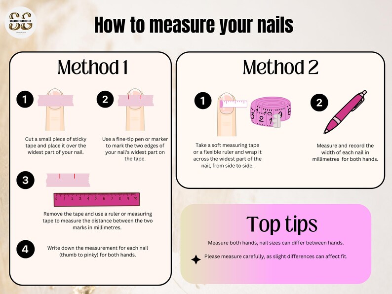 Elegant Brown and White Abstract Stiletto Press-on Nails With Gold Trim ...