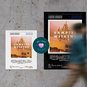 Vampire Weekend - Vampire Weekend Album Poster / Vampire Weekend Poster ...