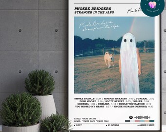 Phoebe Bridgers / Stranger in the Alps / Album Cover Poster Poster ...